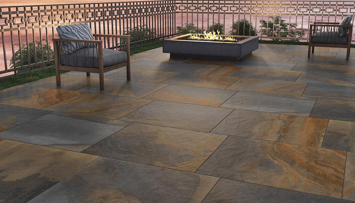Emperio Slate 60x90 External Porcelain Tile - Outdoor & Patio Tiles ...