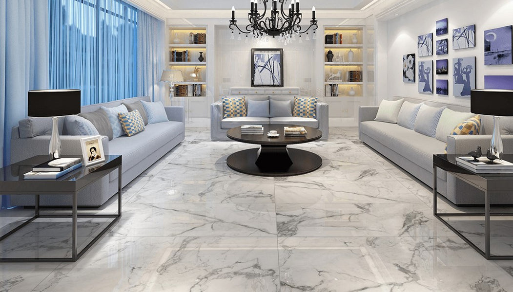 marble flooring grey