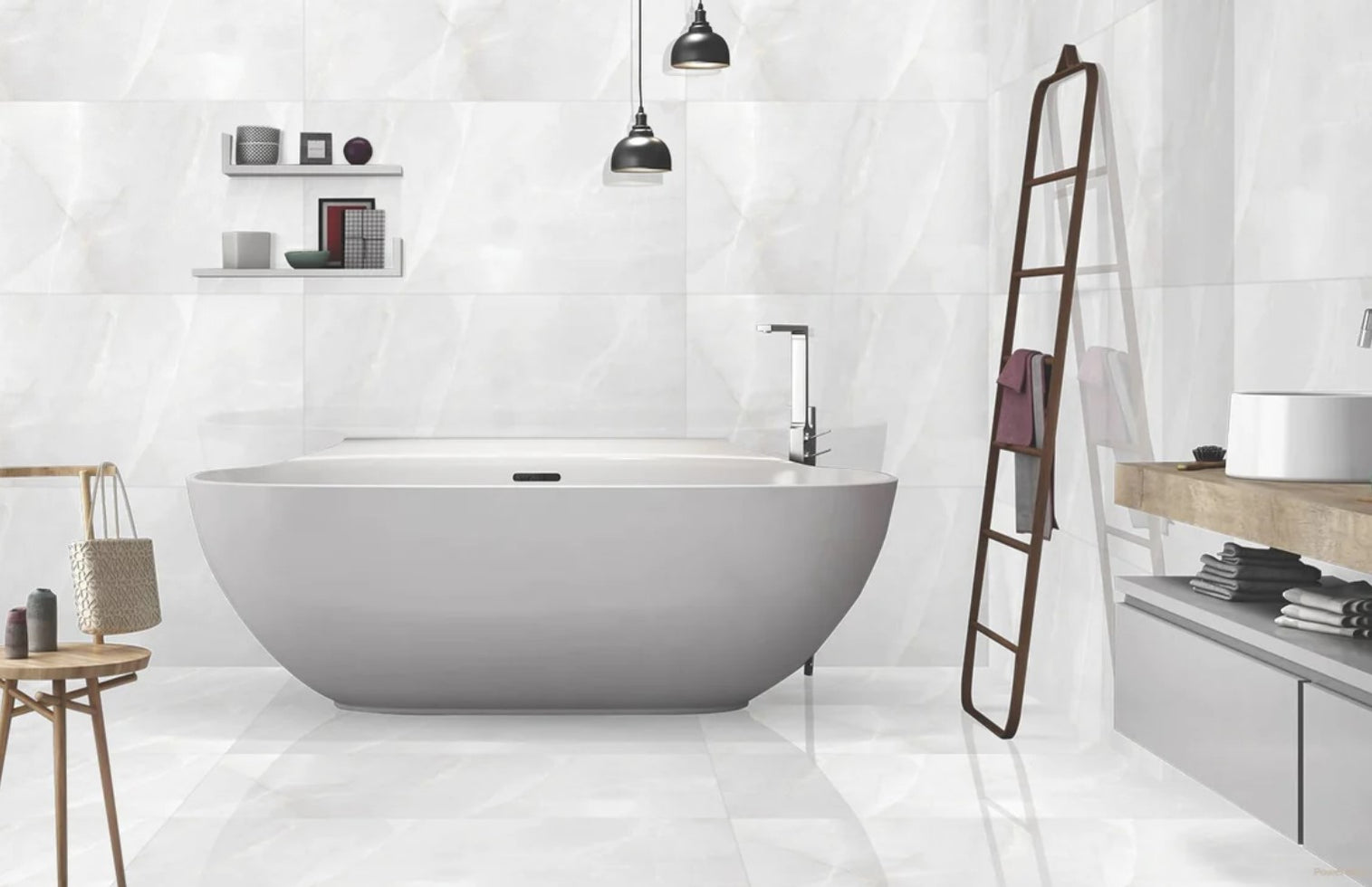 Onyxo Ice Tile – Large Onyx Bathroom & Floor Tile | SALE – Luxury ...