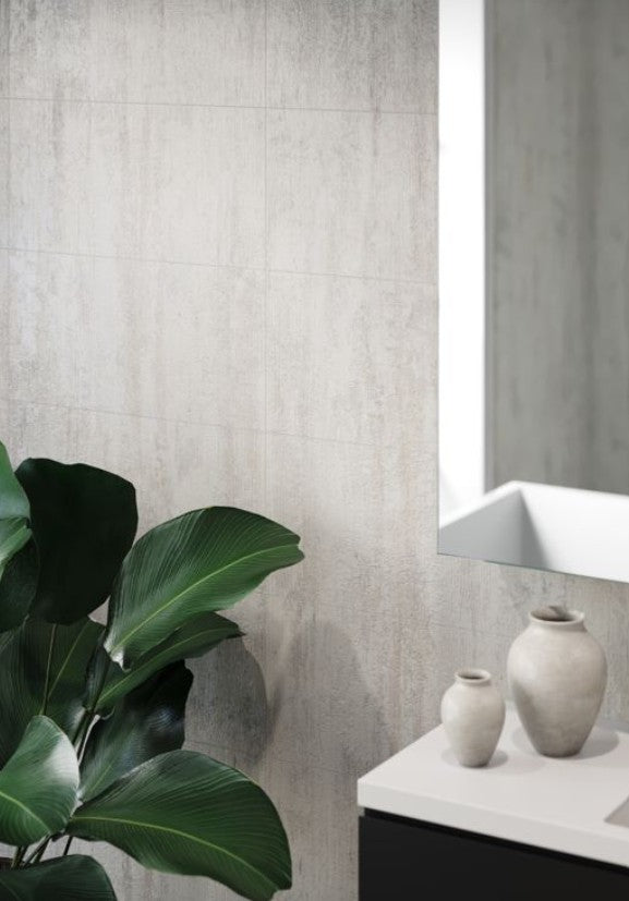 Fibo Scandinavian | Shabby Chic (Tile Effect) | Bathroom Wall Panel