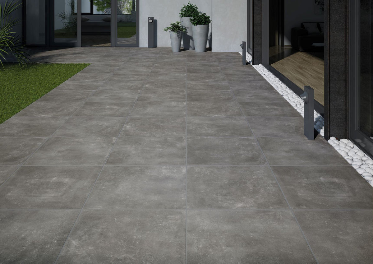 Areza Graphite 20mm Outdoor Tile | | Outdoor Paver – Luxury Bathrooms ...