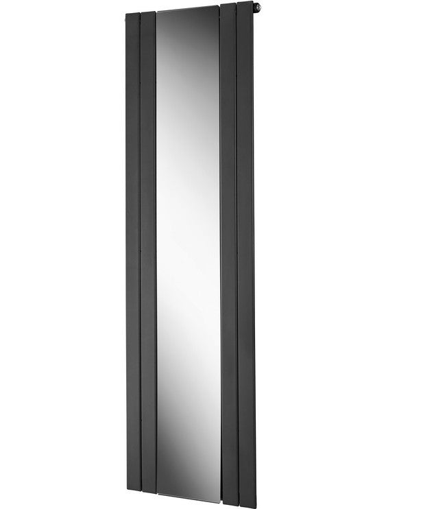 Anthracite Mirrored Radiator 1800 x 600mm | Luxury Heating